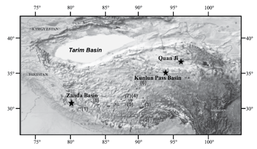 LocationMap_TibetanPlateau – Time Scavengers