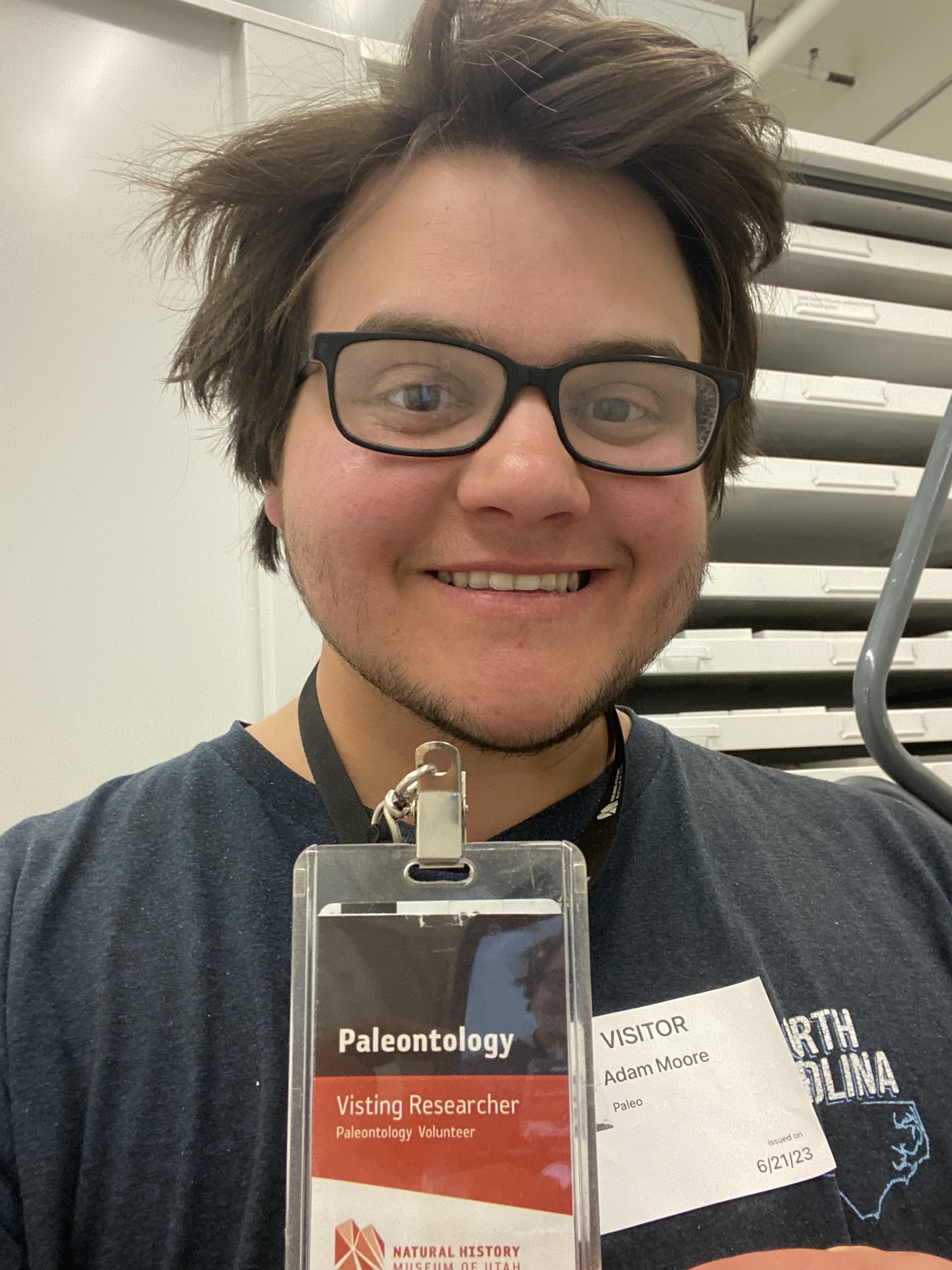 Adam Moore, Vertebrate Paleontology Master’s Student – Time Scavengers